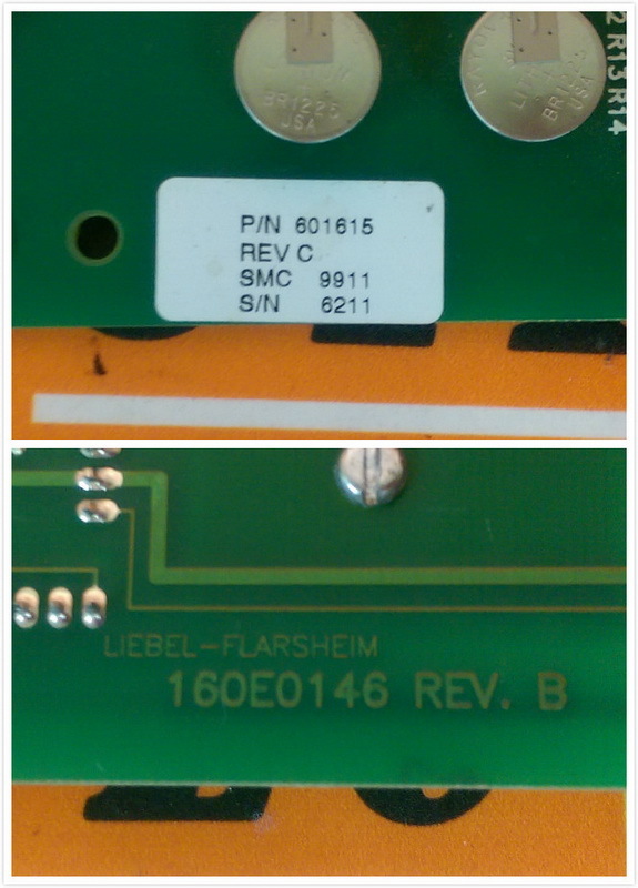 601615 / 160E0146 REV.B BOARD - 裕益科技自動化設備可程式編碼器PLC分散式控制系統DCS